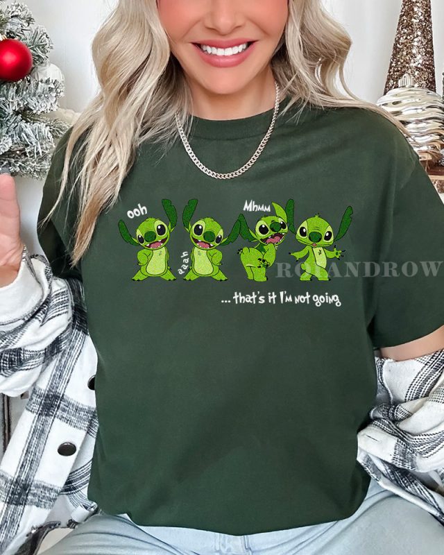 Stitch Grinch Ohh Ahh Mhm - Christmas Sweatshirt - RoiandRow