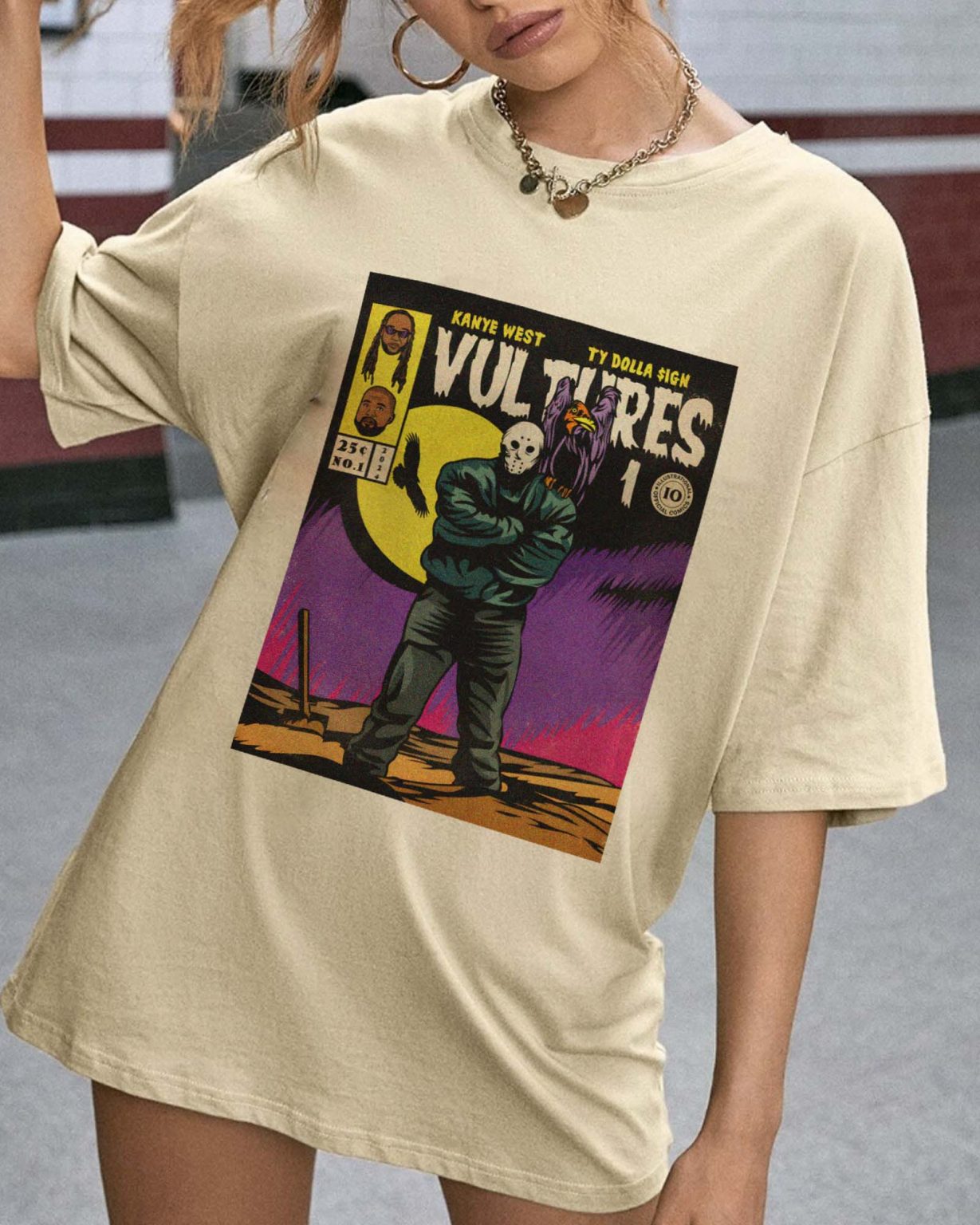 Vultures ver2 Kanye x Tyla - Shirt - RoiandRow