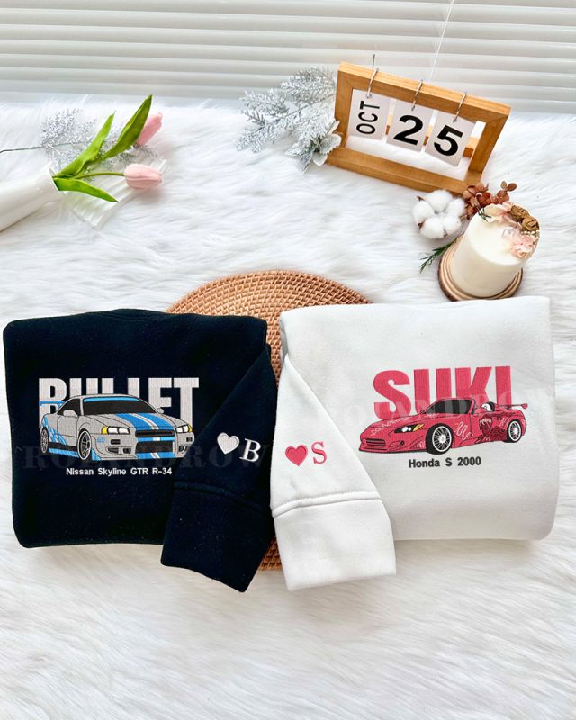 (Fast and Furious) Suki and Brian (Ver 2) – Embroidered Shirt - RoiandRow