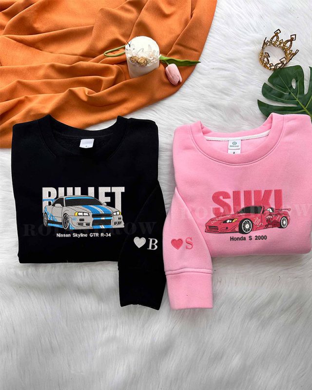 (Fast and Furious) Suki and Brian (Ver 2) – Embroidered Shirt - RoiandRow